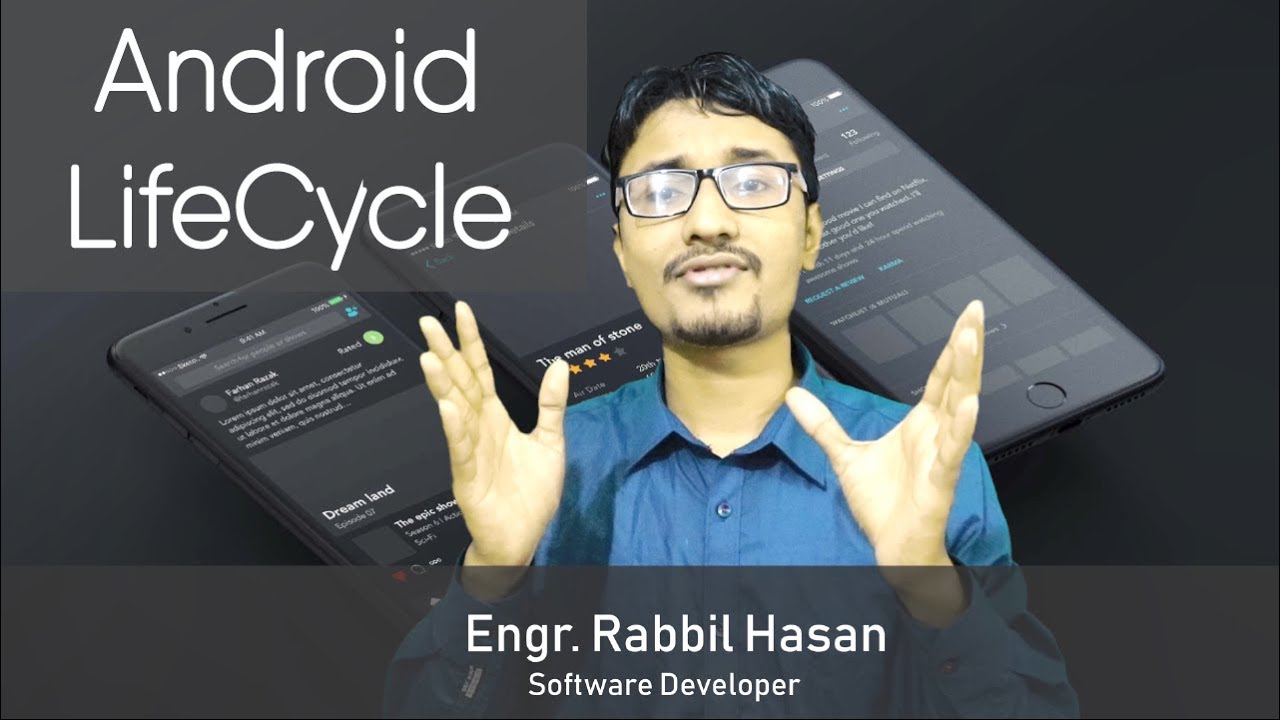 Android Activity Lifecycle Class 50 Android App Development Bangla Tutorial Youtube