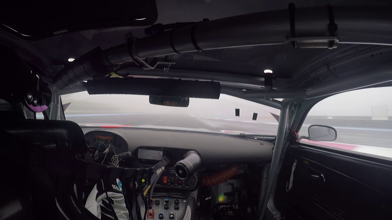 GT3 Paul Ricard very foggy and wet, Mercedes AMG GT3 Monkey: Martin ...
