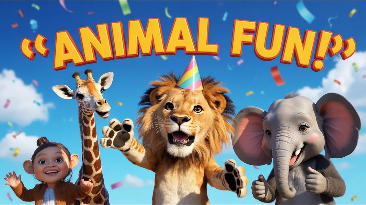 Sing Along Animal Songs for Preschoolers in English | Learn Animals and ...