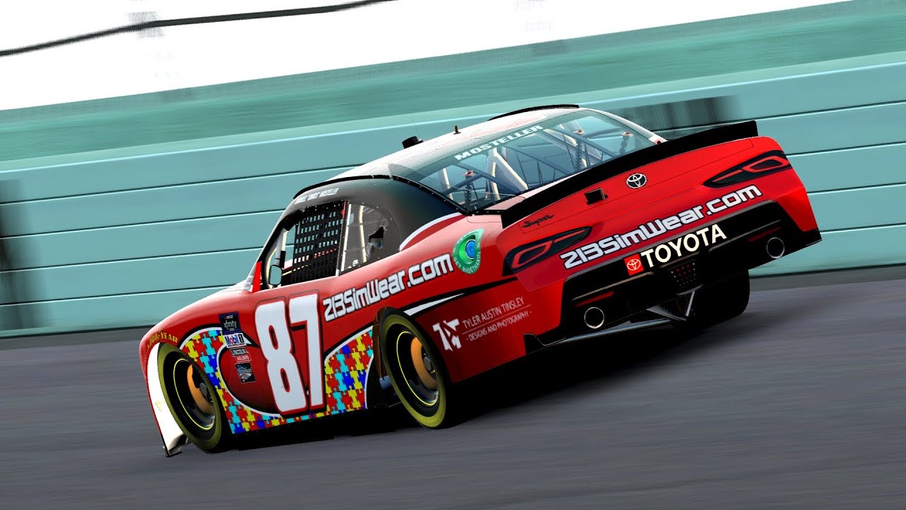 Good Racing! iRacing B Fixed at Homestead! - YouTube