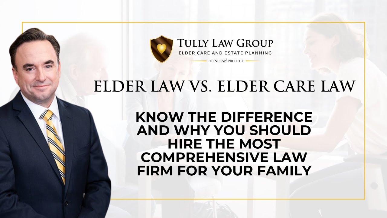 Elder Law vs. Elder Care Law: Know the Difference - YouTube