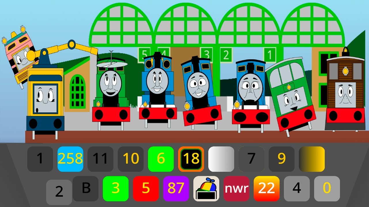 Thomas Train SPRUNKI Retake TTTE Reskin | NEW MOD - YouTube