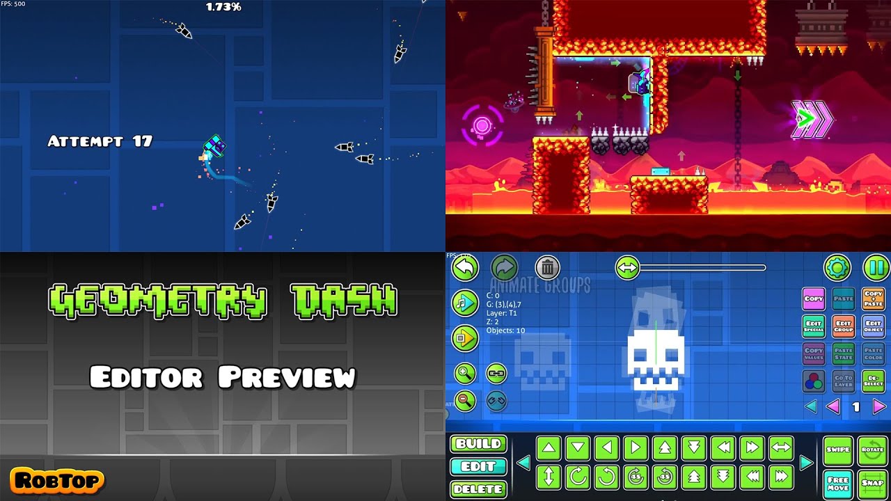 The Best Geometry Dash Trailers - YouTube