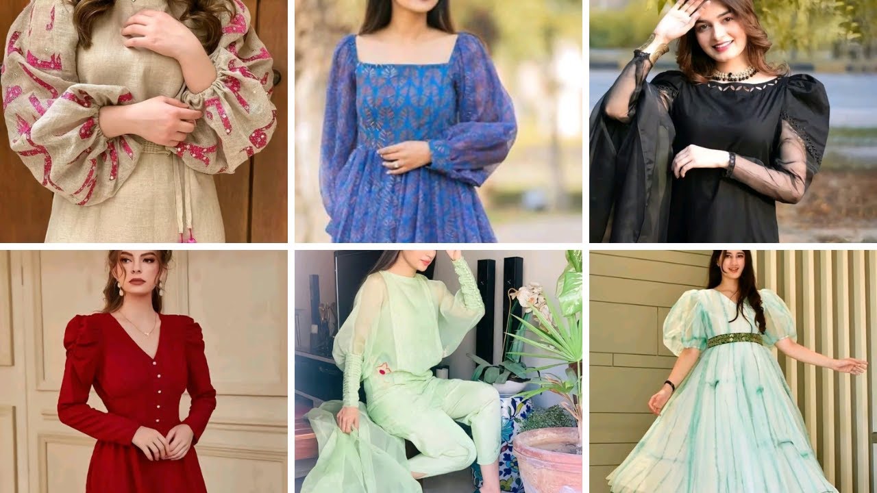 Chic & Trendy: Mastering Puff Sleeve Dress Designs | Fashion Inspo ...