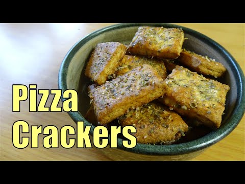 Pizza Crackers! Yes, make amazing pizza flavored crackers at home ...