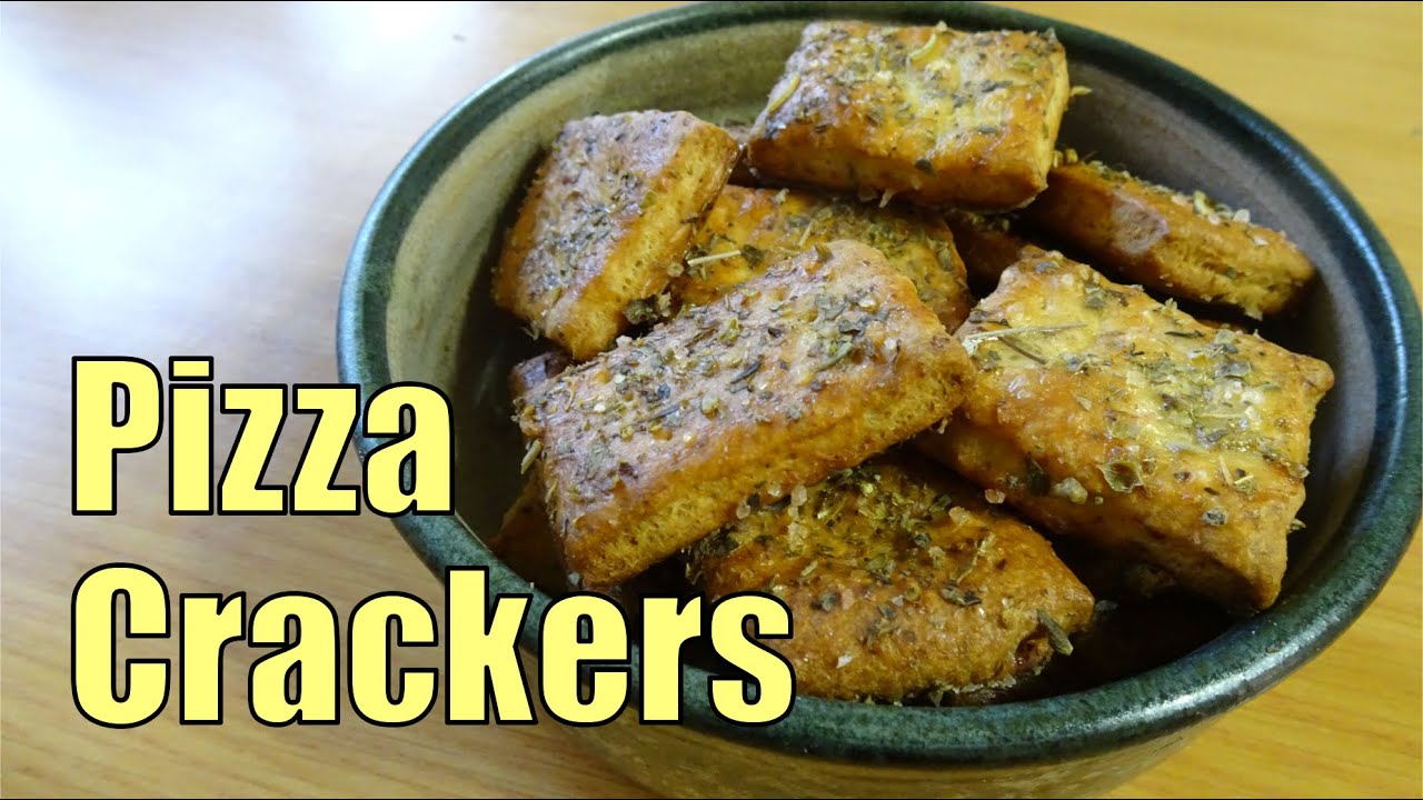 Pizza Crackers! Yes, make amazing pizza flavored crackers at home ...