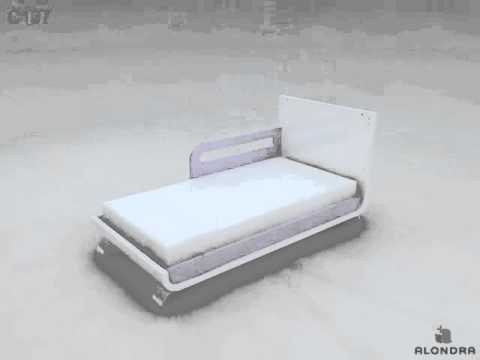 ALONDRA Cot-Bed-Desk C137.wmv