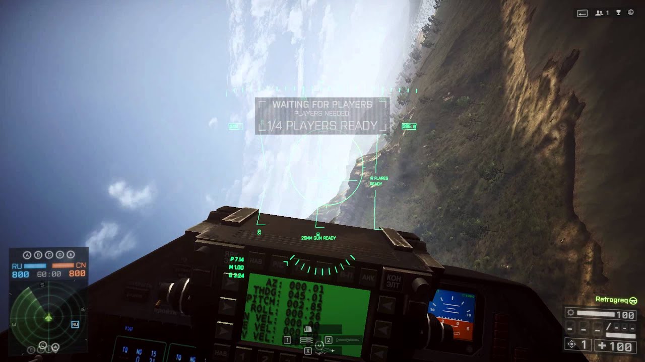BF4, SU-50, insane turn speed at full throttle, after full brake/full ...