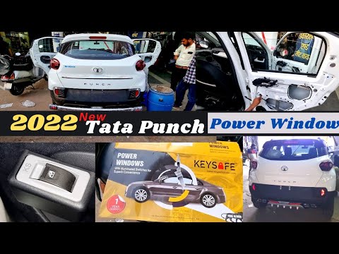 2022 Tata Punch Base Variant Rear Power Window Installation ...