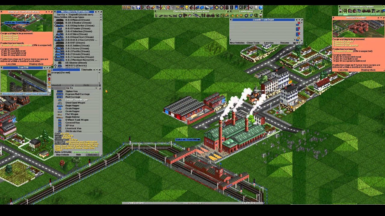 OpenTTD S2E27 - Building Bridges - YouTube