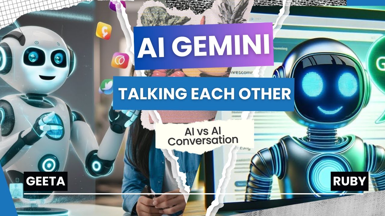 Two gemini talking, Hilarious AI vs AI Chat, Gemini talking to each ...