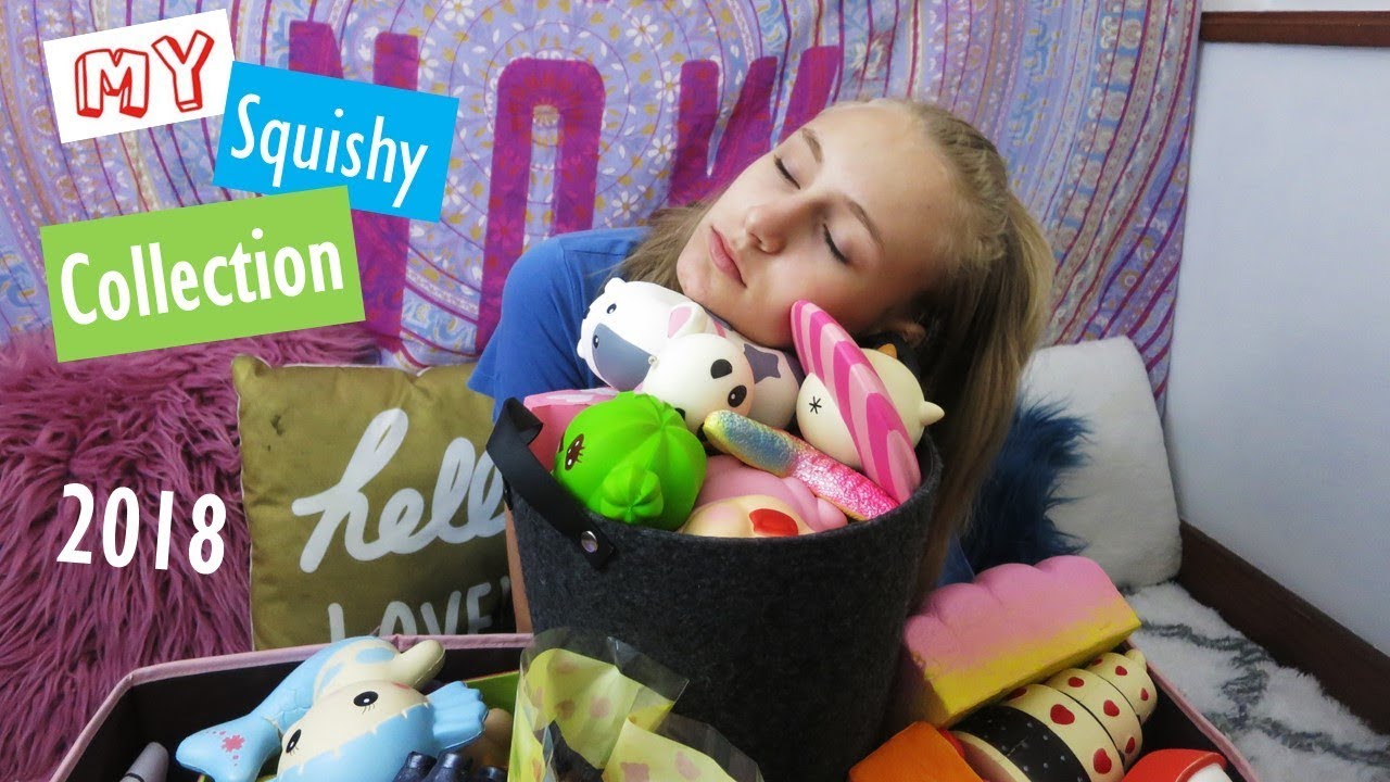 My Squishy Collection | Updated Spring 2018 - YouTube