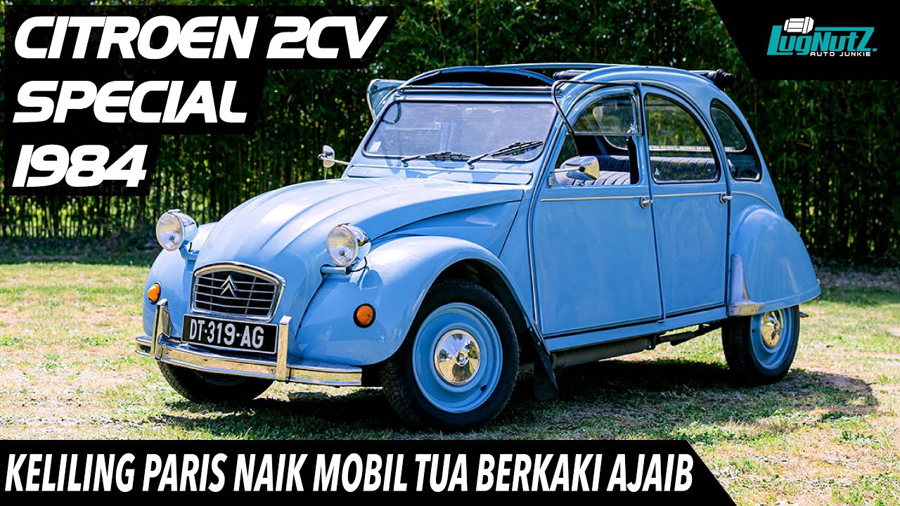 Keliling PARIS 🇫🇷 Naik MOBIL TUA Citroën 2CV! EMPUKNYA Bikin Mobil Baru ...