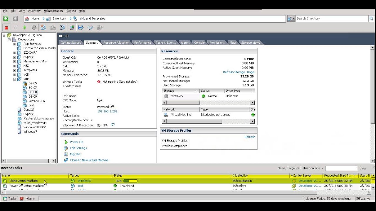vRA - Cloning a VM using IaaS Blueprint - YouTube