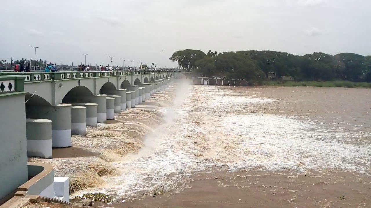 Kallanai Dam View 3 Grand Anaicut View 3 - YouTube