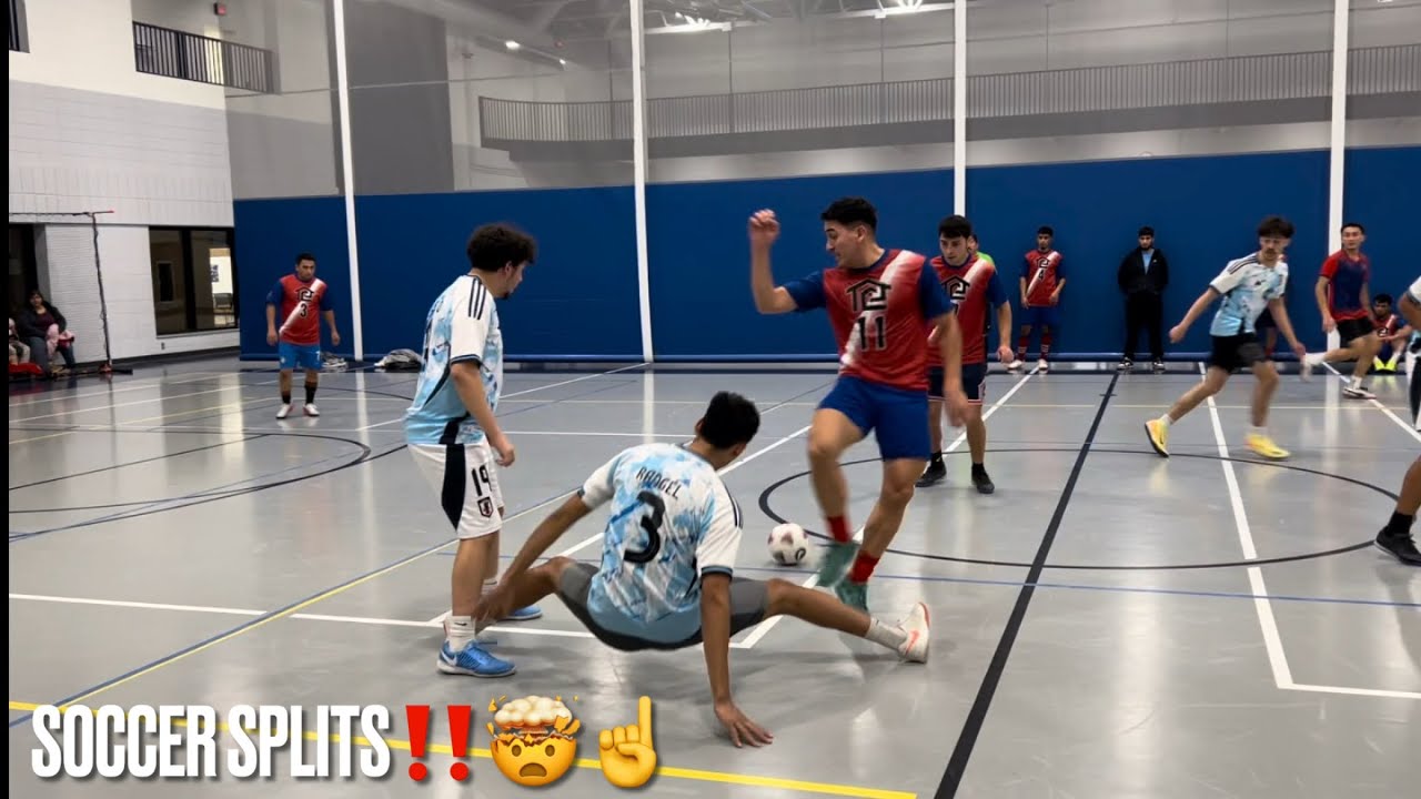FUTSAL SOCCER Players SPLIT Multiple HAT TRICKS! - YouTube