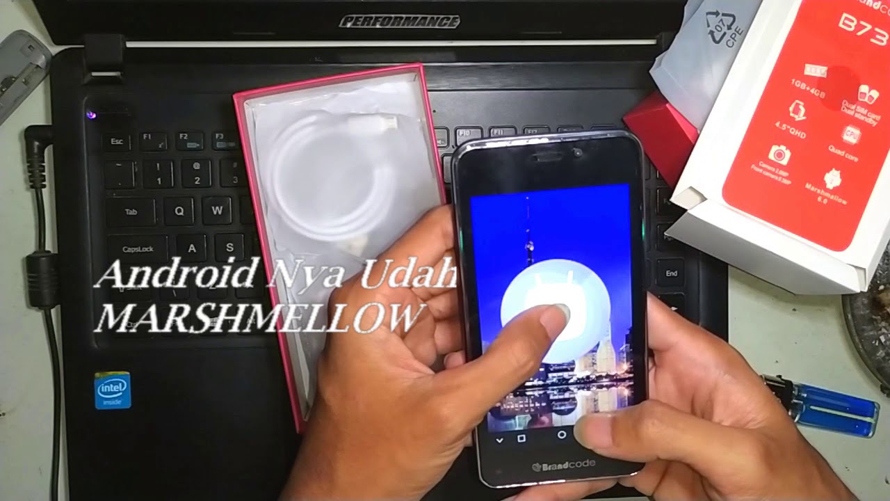 Unboxing HP murah harga di bawah 500 ribu - YouTube