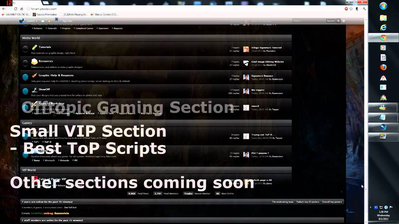MMORPG Private Server Development Forum - Pkodev - YouTube