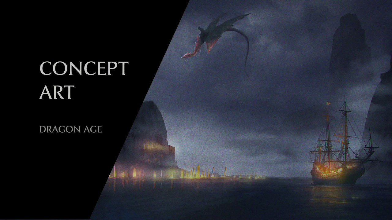 Dragon age : Image based Concept art process - YouTube