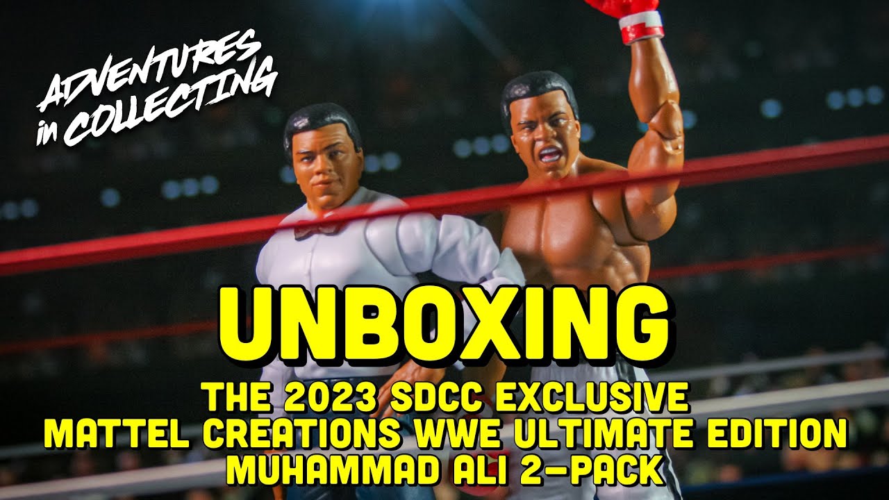 The 2023 SDCC Exclusive Mattel Creations WWE Ultimate Edition Muhammad ...