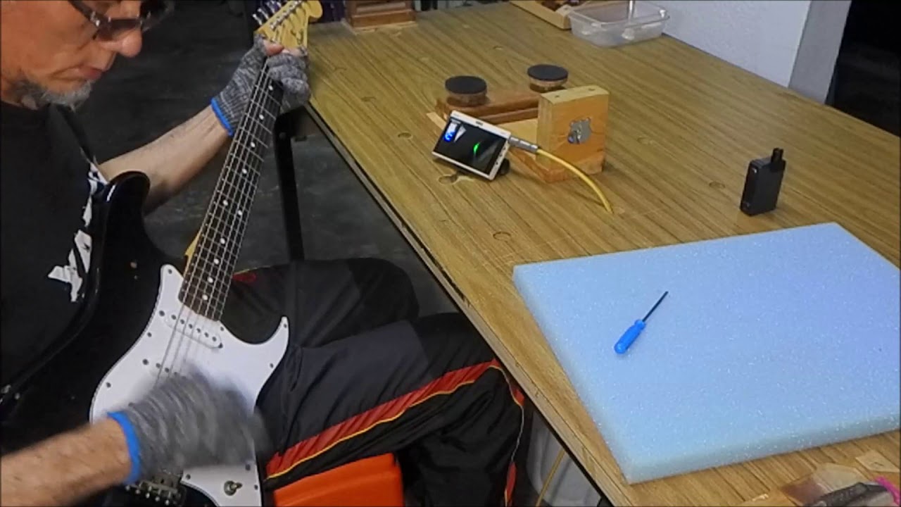 Fender Japanese Stratocaster : Guitar Intonation Setup, Guitar Details ...