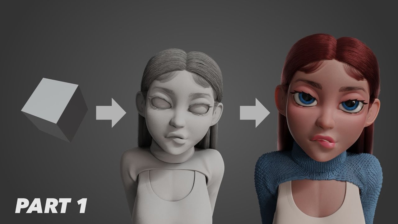 Create a 3D Disney Type Character in Blender 3D - Part 1: Modeling ...
