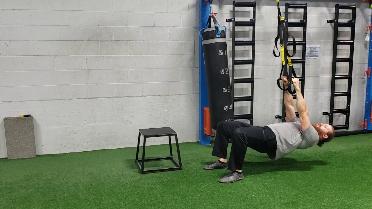 TRX Inverted Row - YouTube