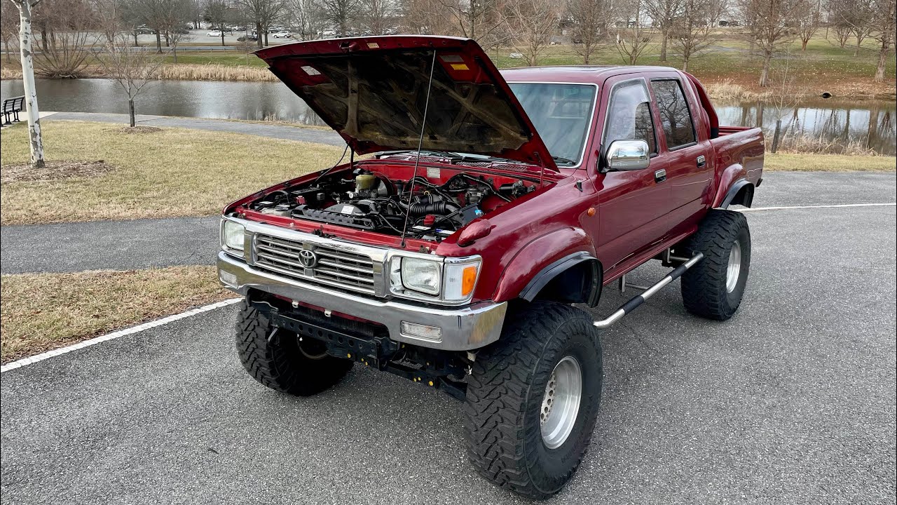 1996 TOYOTA HILUX LN107 QUAD CAB PICKUP - DIESEL - JDM - Engine - YouTube
