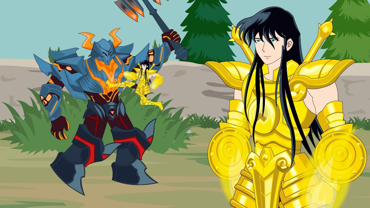 MOBILE LEGENDS ANIMATION | CHOU SKIN SAINT SEIYA LIBRA SHIRYU - YouTube