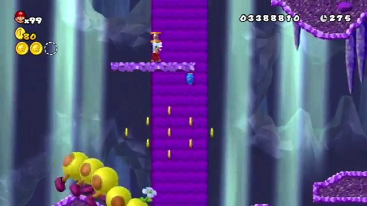 Let's Play Newer Super Mario Bros. Wii [NSMBW-Hack] - Part 24 - Lila ...