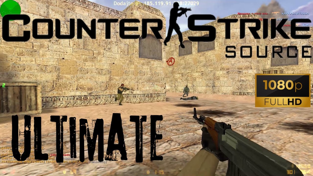 Ultimate Counter Strike 1.6 de_dust2 Gameplay (No Commentary) – Clutch ...