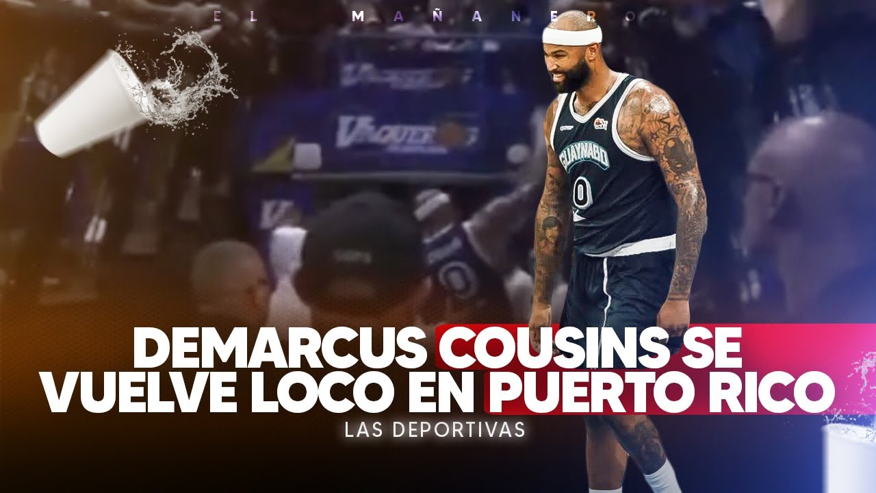 Tremendo pleito en Puerto Rico con Demarcus Cousins - Tatis Jr en una ...
