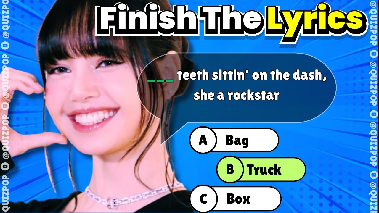 FINISH THE LYRICS 🎶 [KPOP QUIZ] | GUESS THE KPOP SONG LYRICS MULTIPLE ...