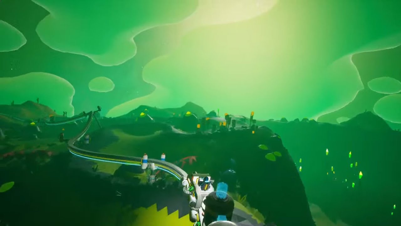 Astroneer Rails Atrox Extension! *part 28b - YouTube