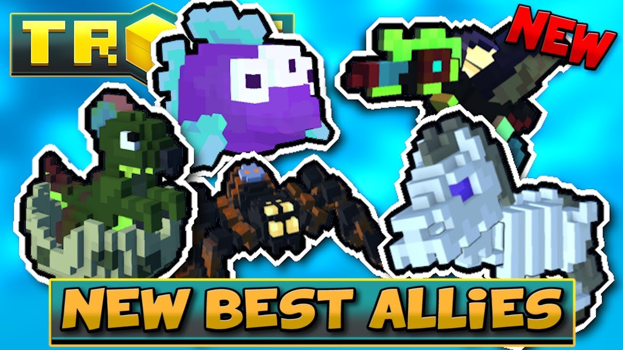 NEW BEST FREE TO PLAY ALLIES IN THE GAME!? ALL TROVE DELVE ALLIES ...