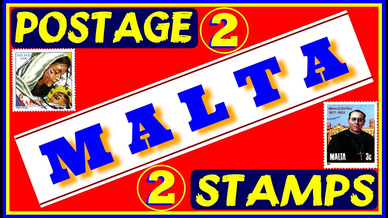 MALTA POSTAGE STAMPS PART - 2 - YouTube