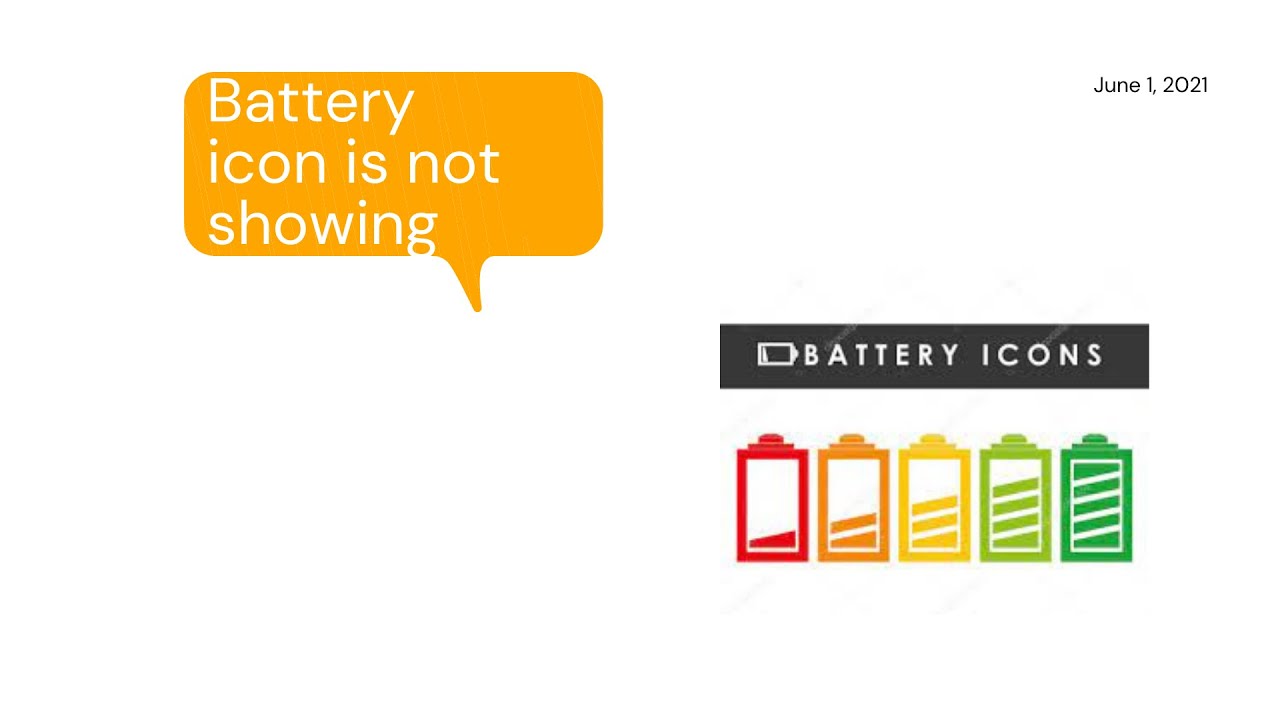 Windows 10 Taskbar Battery Icon Is Not Showing || How To Fix This ...