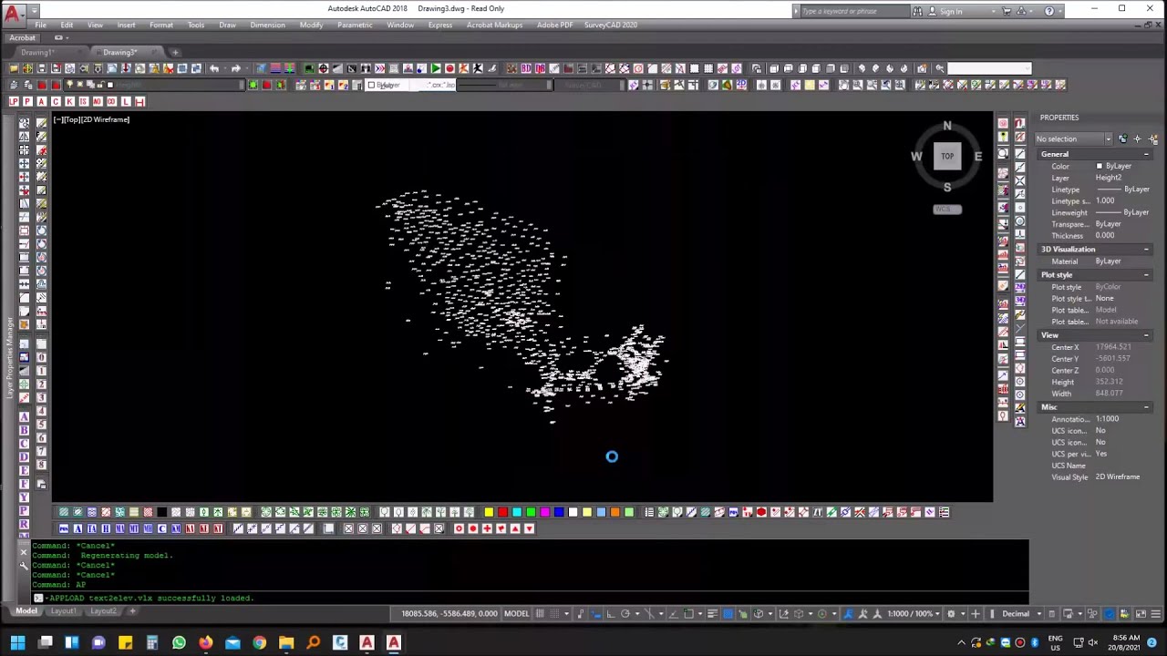 From Text To Elevation Autocad Lisp Youtube