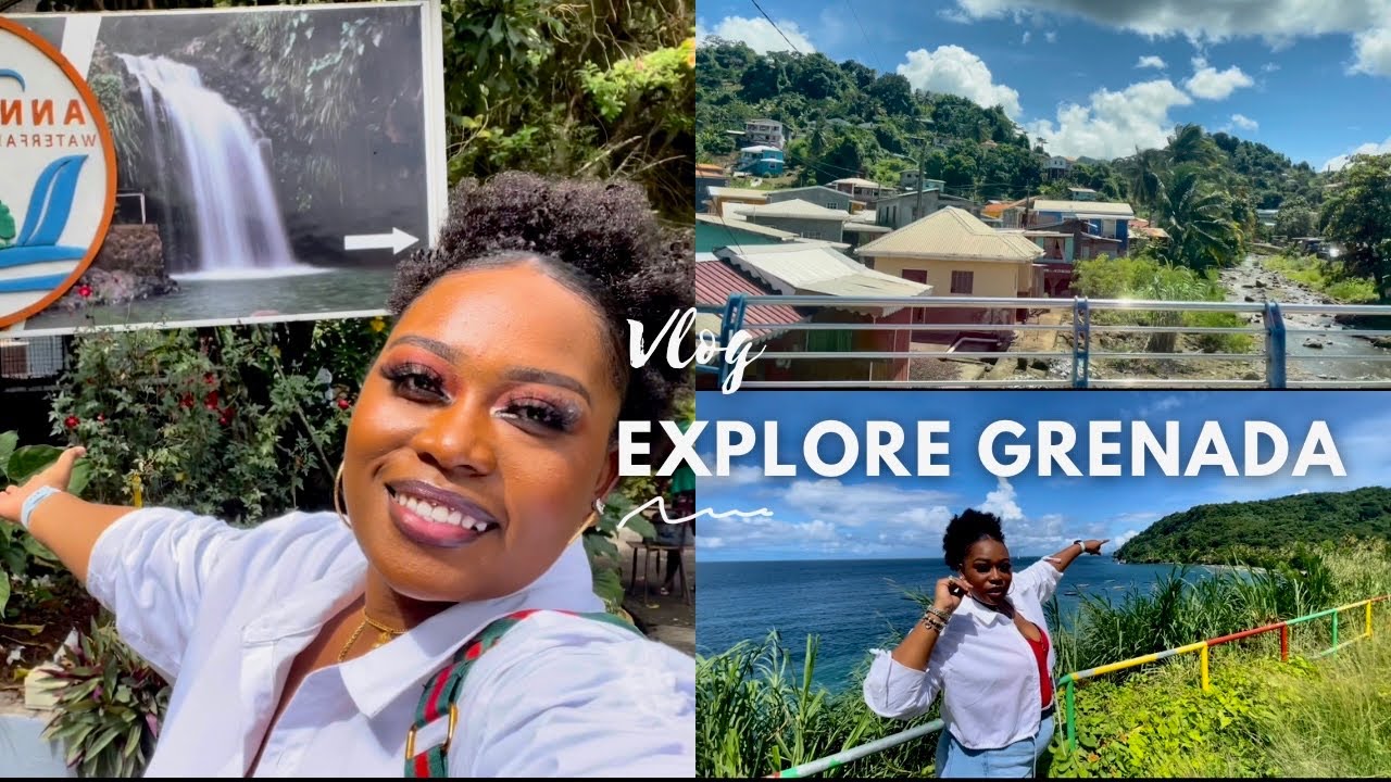 Exploring Grenada | Annadale water falls , Bathway & Levera beach ...