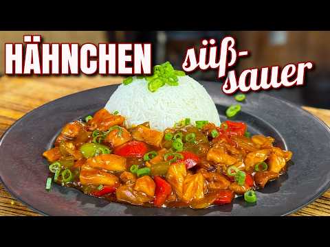Hähnchen süß sauer - das beliebteste chinesische Gericht
