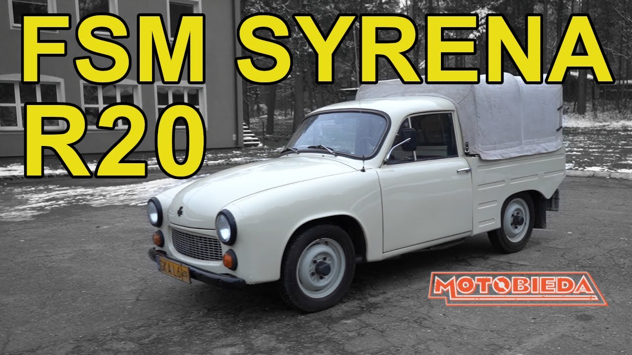 Syrena R20 to koszmar rolnika - MotoBieda - YouTube