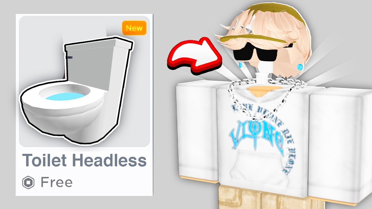 ROBLOX BEST FREE FAKE HEADLESS 🤫 - YouTube