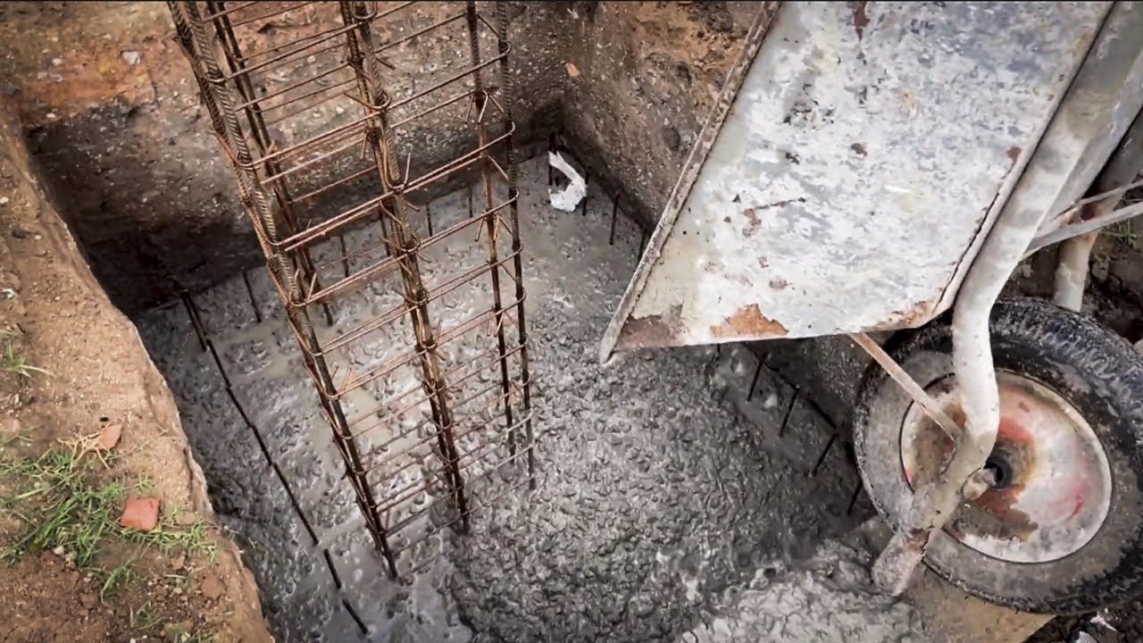 CONCRETANDO UMA SAPATA (COMPLETO) | #14 - YouTube