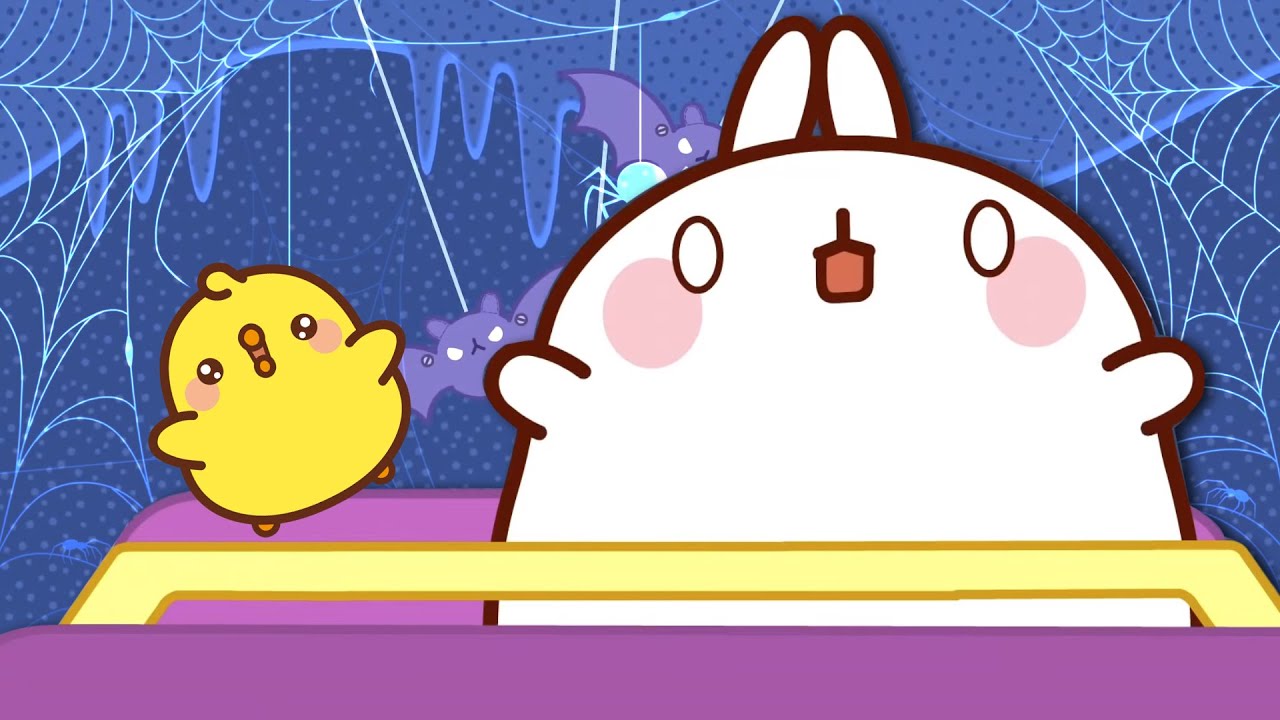 Molang and Piu Piu | The Ghost Train | Cartoon for kids | Molang Funny ...