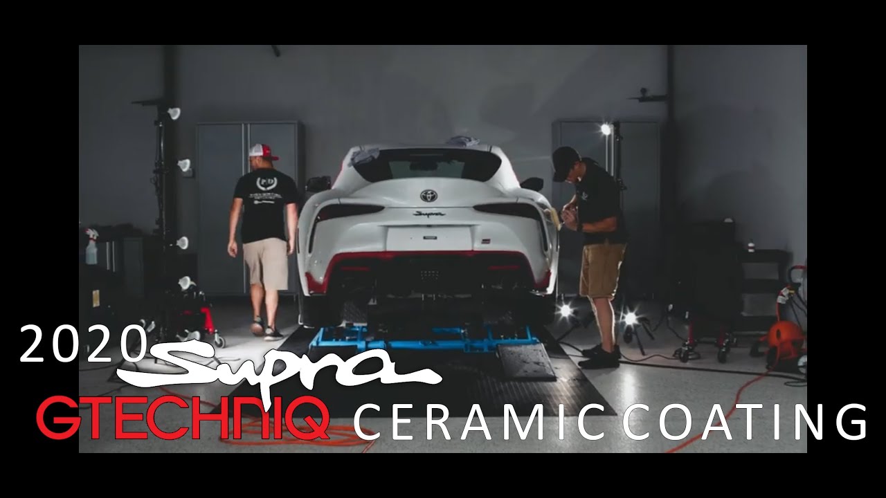 Induction Performance 2020 Toyota Supra Detail & GTECHNIQ Ceramic ...