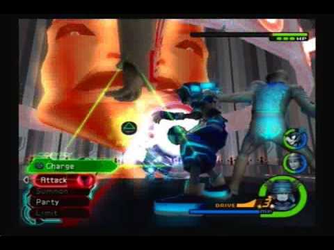 KINGDOM HEARTS II (PS2): SARK + THE MCP BATTLE - YouTube