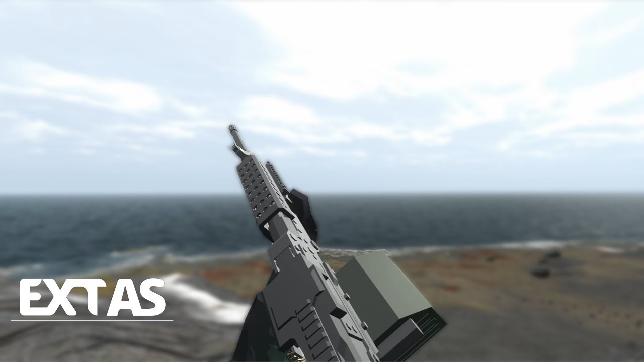 machine gun goes brrr by Project ExtAs (Ravenfield) - YouTube