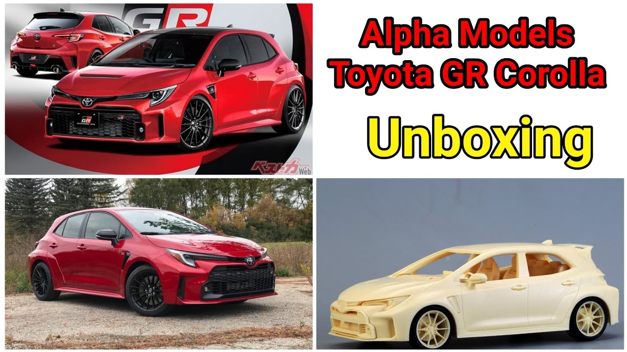 1/24 Alpha Models GR Corolla unboxing. - YouTube