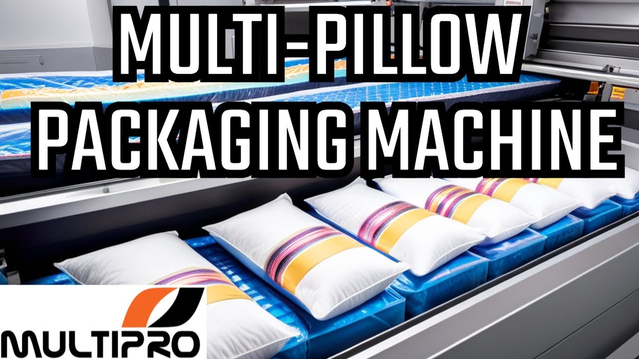 MULTI PILLOW PACKAGING MACHINE - YouTube