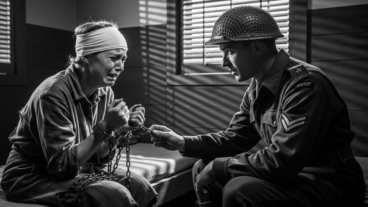 “When Did You Last Eat?” – German Woman POW in Chains Breaks Down at a ...